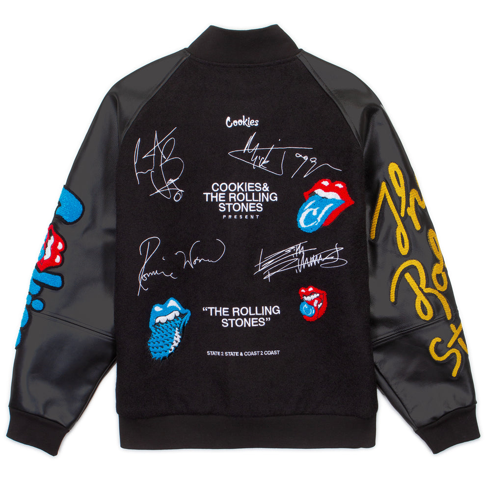 Cookies x Rolling Stones Lettermans Jacket – Cookies Clothing