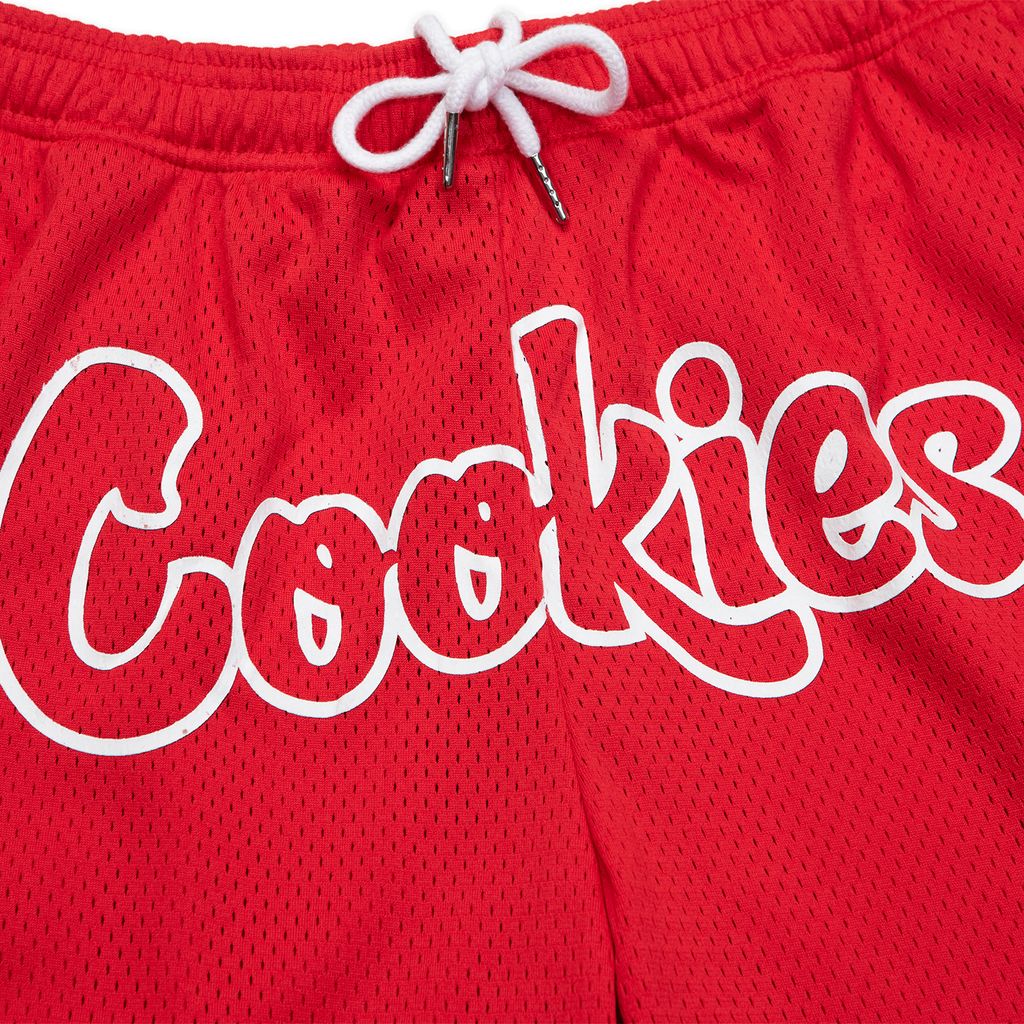 Original Logo Outline Mesh Shorts – Cookies Clothing