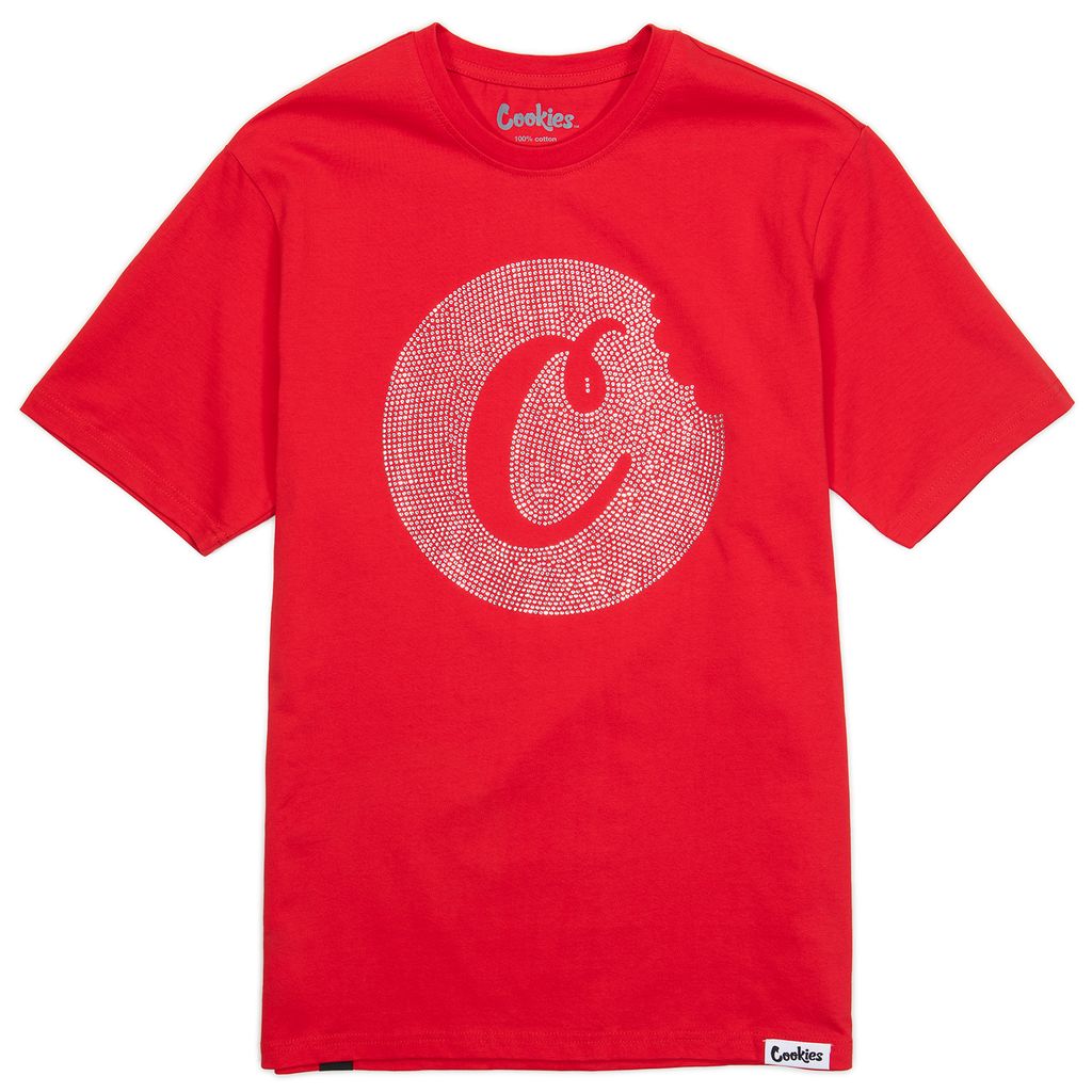 Rhinestone C-Bite Logo Knit – Cookies Clothing