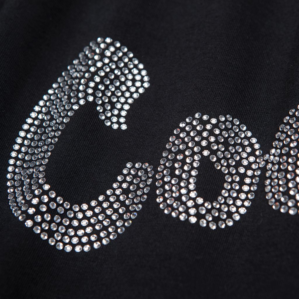 Rhinestone Original Logo Knit – Cookies Clothing